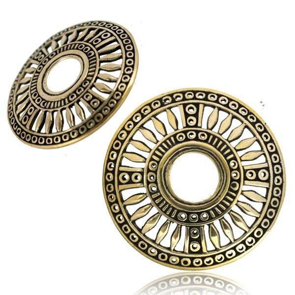 Brass Nipple Disc (Single) (No Barbell) — My Body Piercing Jewellery