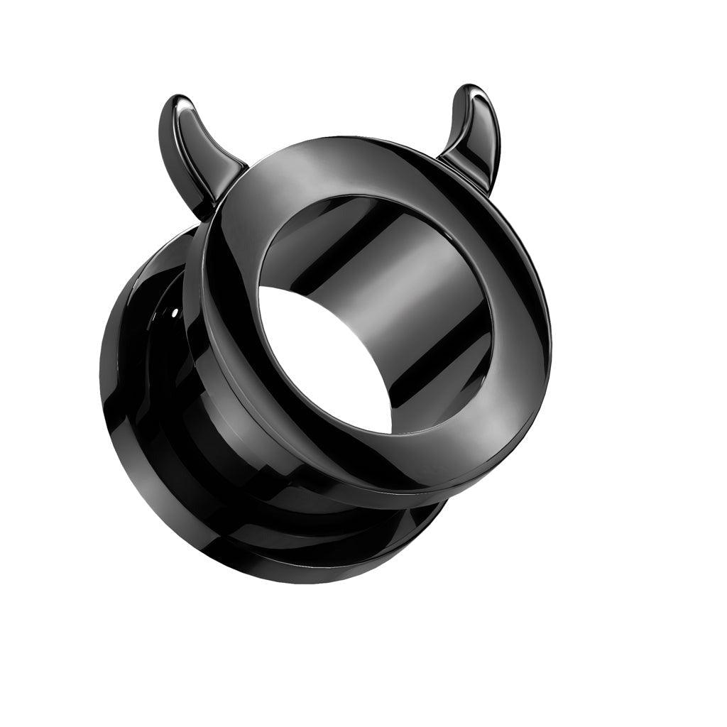 Devil Horns Tunnel 6mm-16mm — My Body Piercing Jewellery